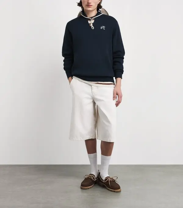 MALBON Sorrel Quarter-zip Sweater