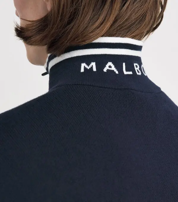 MALBON Sorrel Quarter-zip Sweater