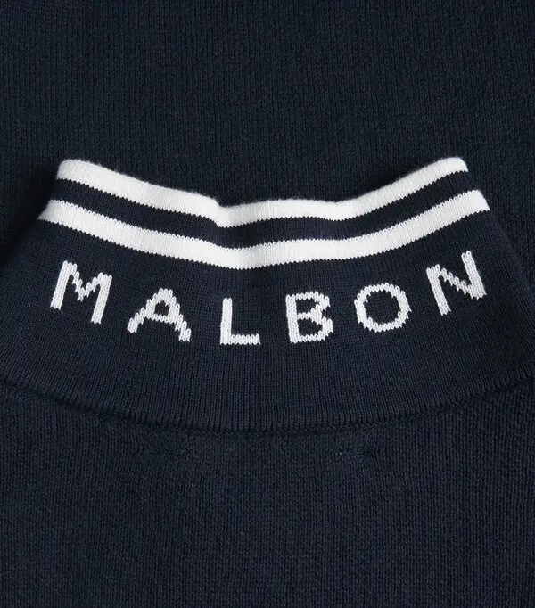MALBON Sorrel Quarter-zip Sweater