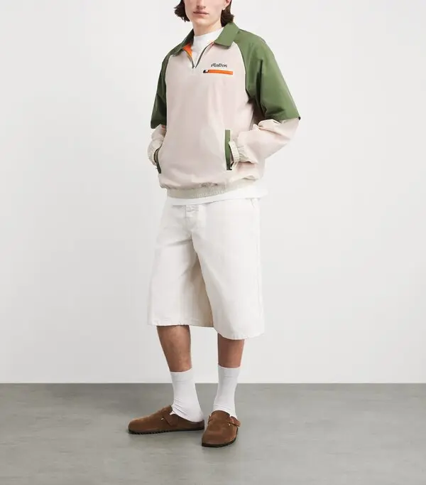 MALBON Marina Windshirt With Zip Detail