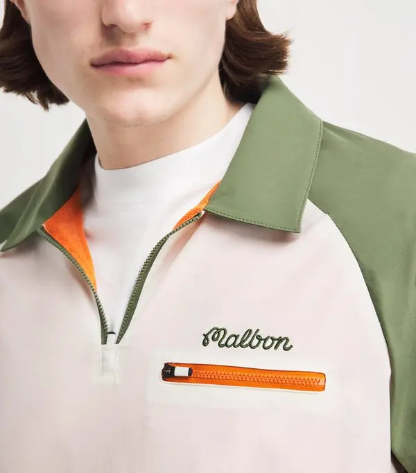 MALBON Marina Windshirt With Zip Detail