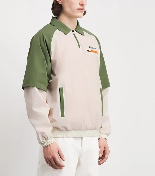 MALBON Marina Windshirt With Zip Detail