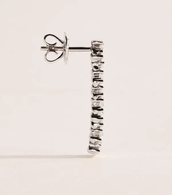 SUZANNE KALAN 18k Gold Diamond Drop Earrings