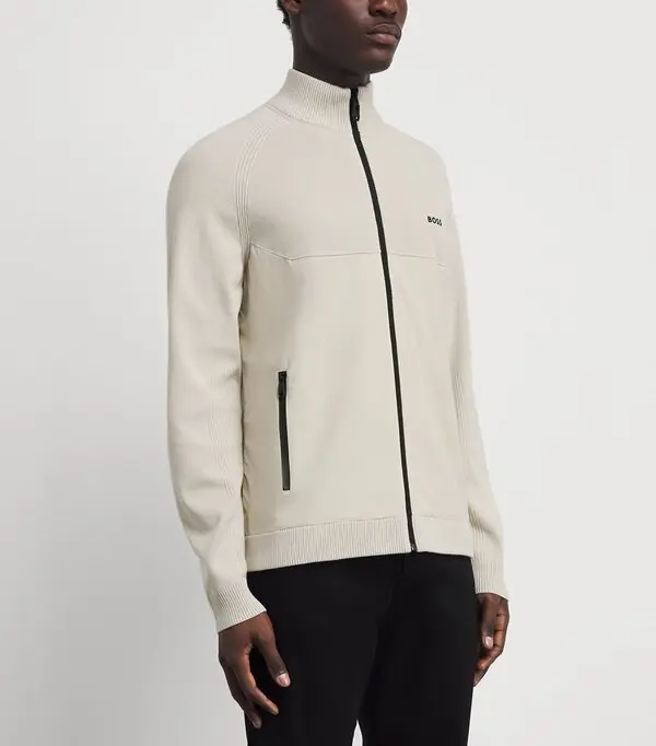 BOSS Knitted Hybrid Jacket