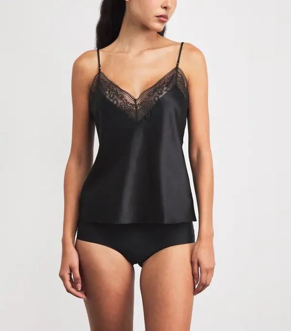 AUBADE Silk-blend Midnight Whisper Camisole