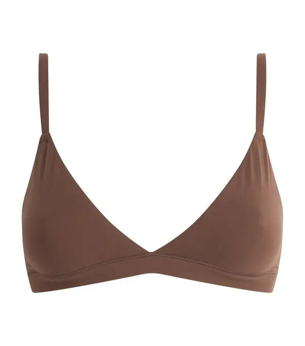 SKIMS Fits Everybody Triangle Bralette - Brown