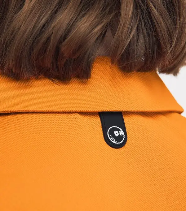MALBON Fairway Polo Shirt - Orange