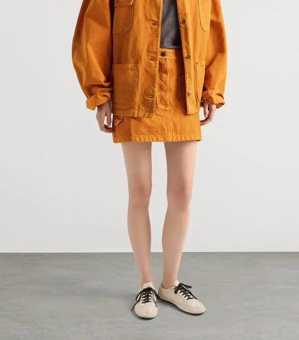 Prada Canvas Mini Skirt