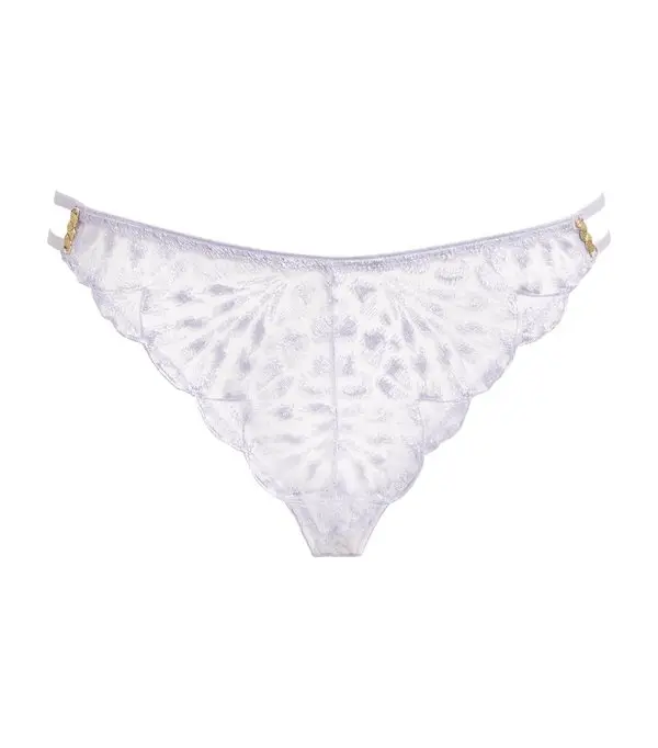 AUBADE Cotton Crazy In Love Tanga - Blue