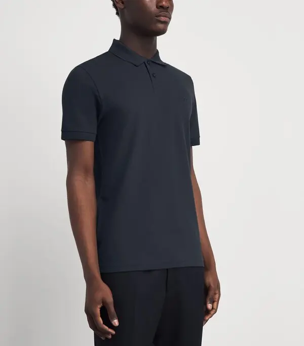 BOSS Stretch-cotton Logo Polo Shirt