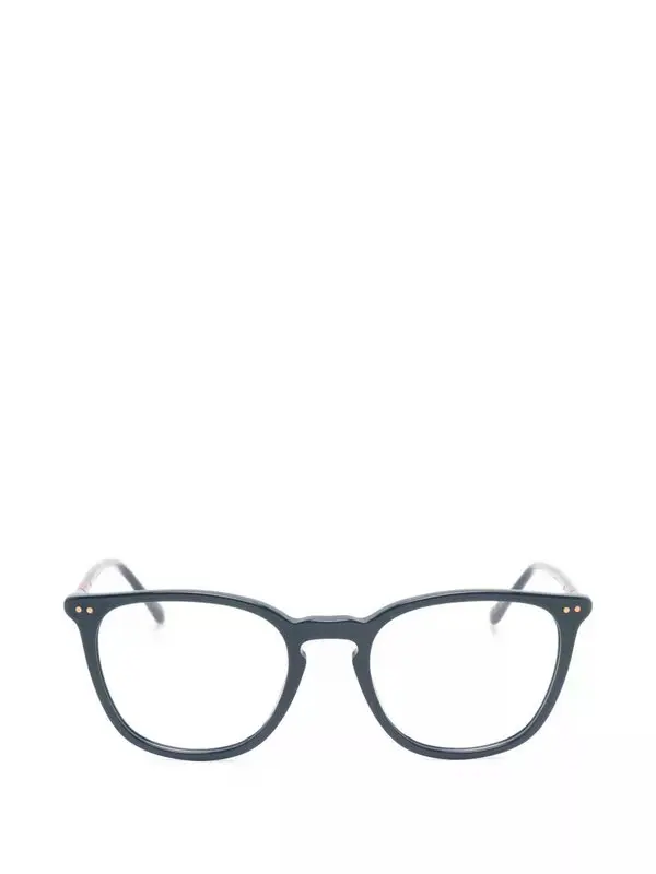 POLO RALPH LAUREN EYEWEAR Polo Ralph Lauren Square Frame Glasses - Blue