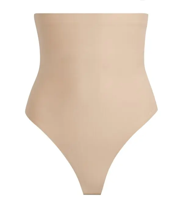 SKIMS Body Core Sculpt High-waist Thong - Beige