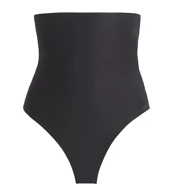 SKIMS Body Core Sculpt High-waist Thong - Black