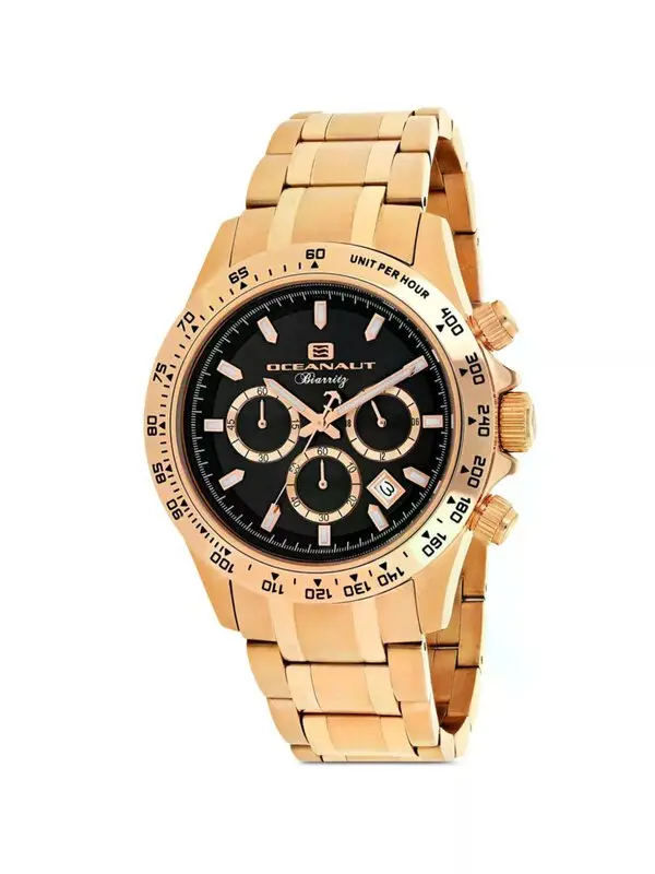 OCEANAUT Biarritz Chronograph Watch - Black