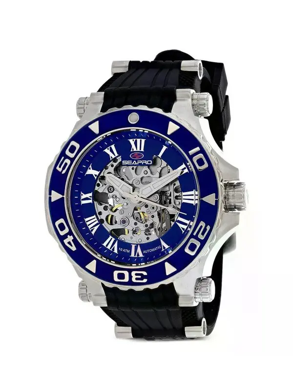 SEAPRO Seaway 50mm Automatic Watch - Blue