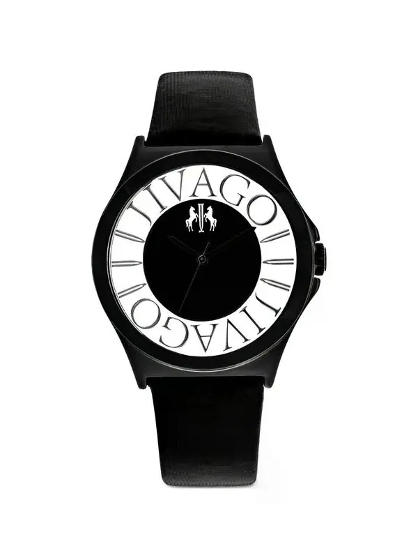 JIVAGO 38mm Quartz Watch With Satin-finish Strap - Black