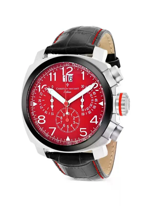 CHRISTIAN VAN SANT Grand Python 48mm Watch - Red