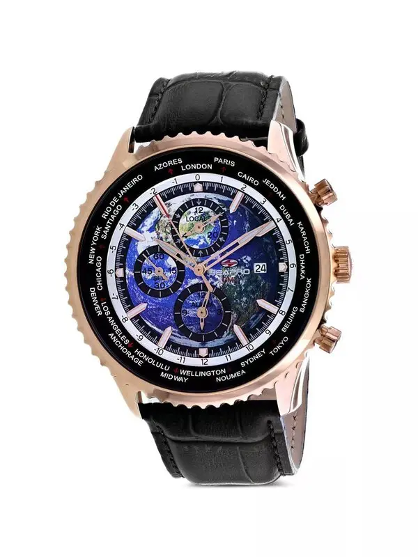 SEAPRO Meridian World Timer Gmt Watch - Blue