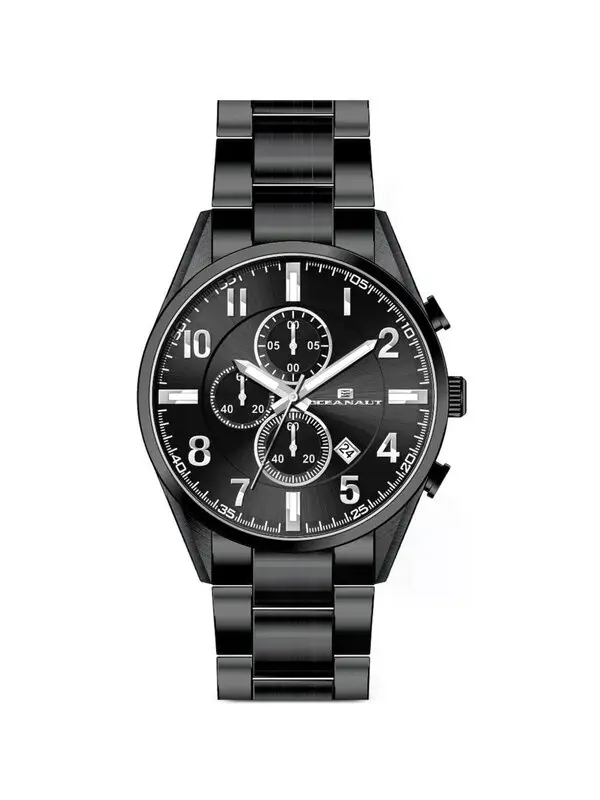 OCEANAUT Escapade Chronograph Watch - Black