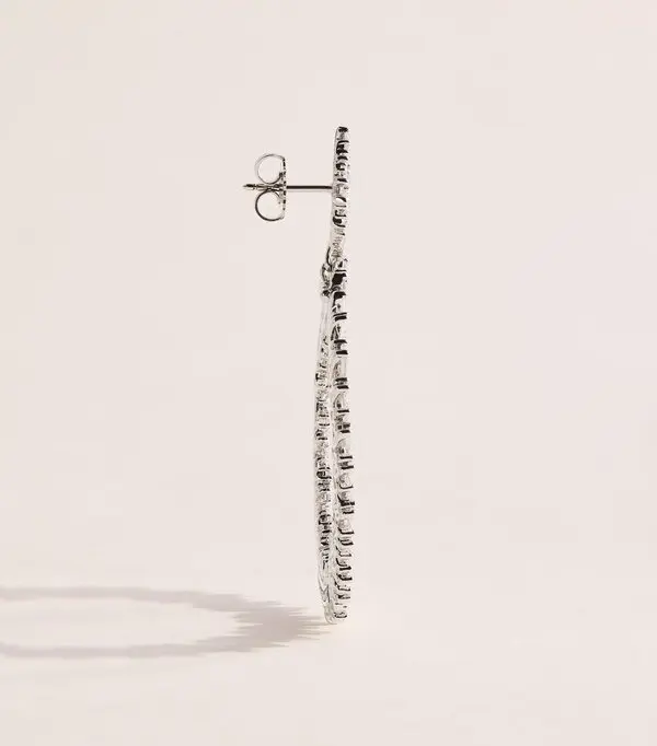 SUZANNE KALAN 18k Gold Diamond Drop Earrings