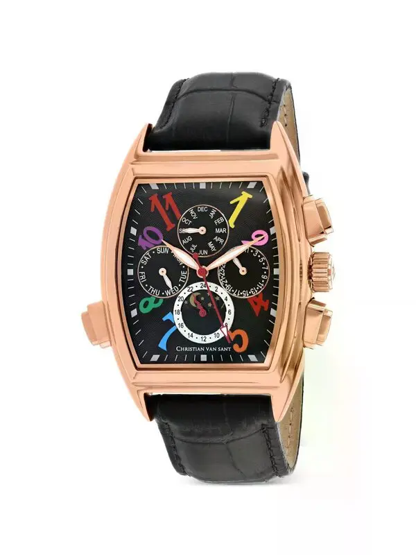 CHRISTIAN VAN SANT Grandeur 45mm Watch - Black