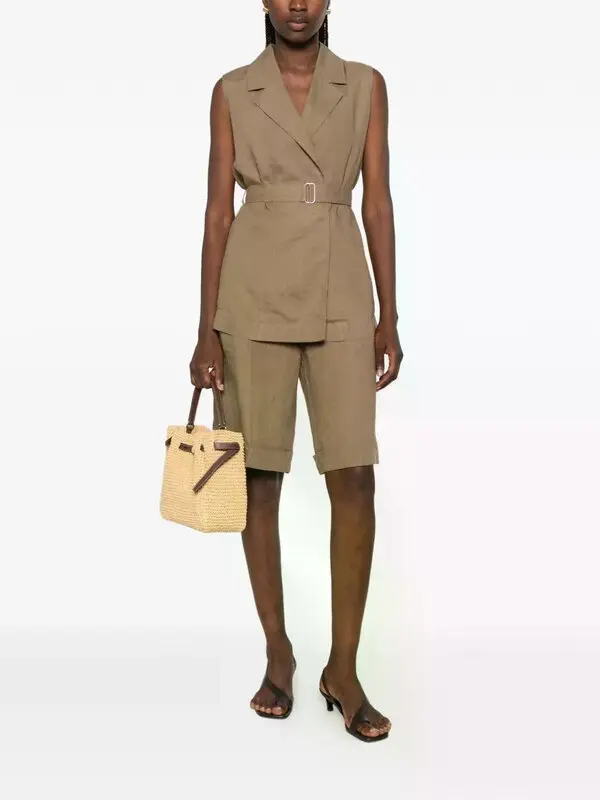 XACUS Turned-up Hem Shorts