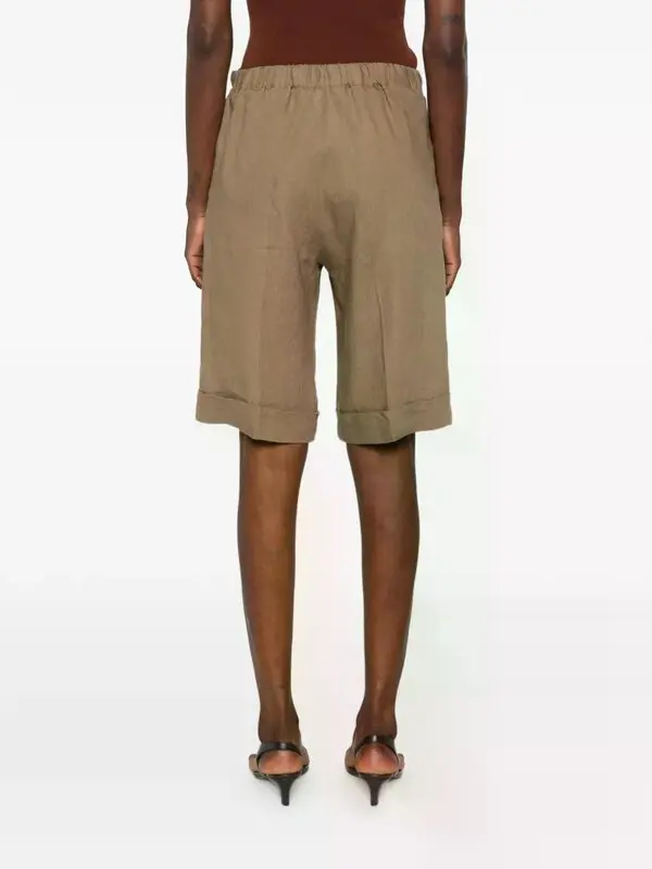 XACUS Turned-up Hem Shorts