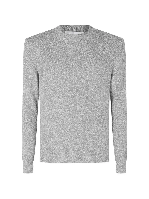 GRAN SASSO Marl Knit Crew Neck Sweater