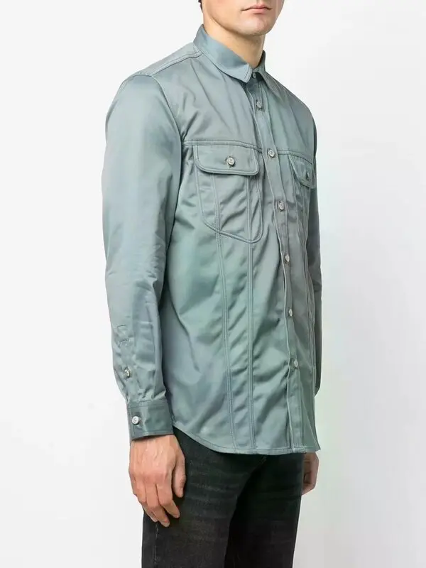 DIESEL® Twill Western Denim Shirt