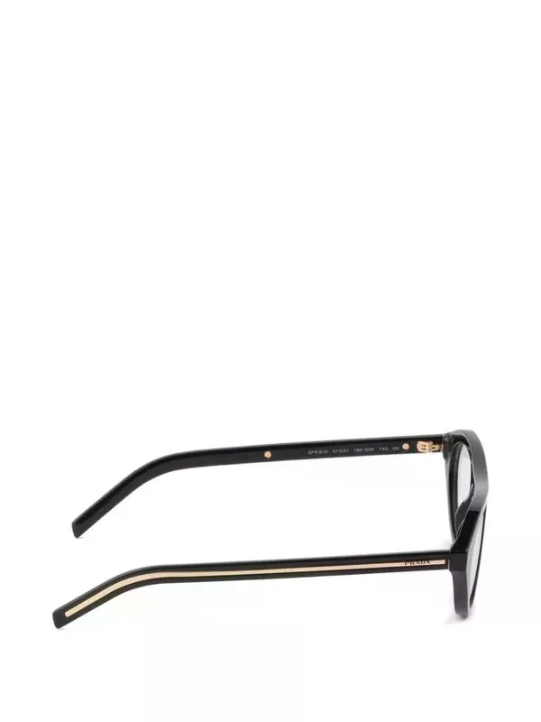 Prada Sunglasses With Iconic Metal Plaque
