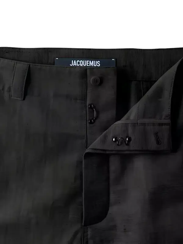 Jacquemus Mid-rise Wool Blend Trousers