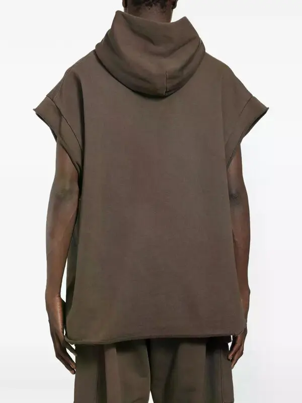 ROADLESS Sleeveless Jersey Hoodie