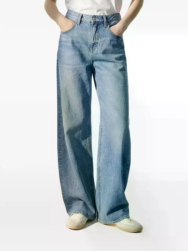HEY JOANIE Arc Wide-leg Jeans