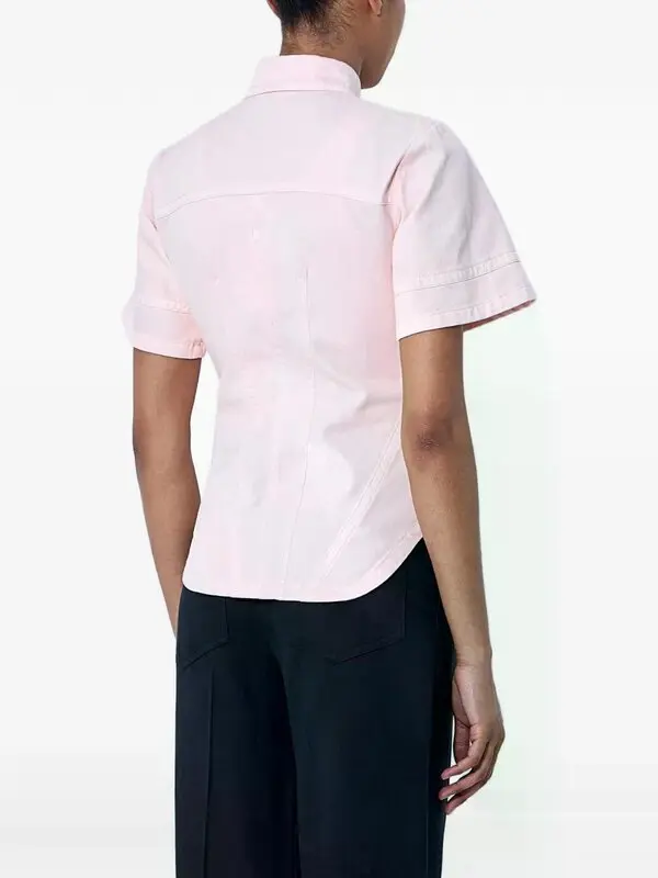 Sportmax Short-sleeve Shirt With Chest Pockets