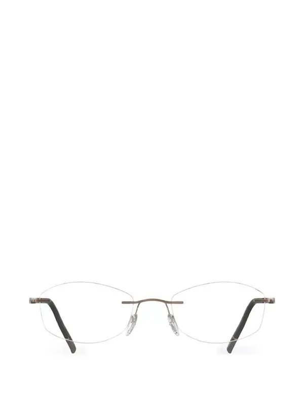 SILHOUETTE Geometric-frame Rimless Glasses