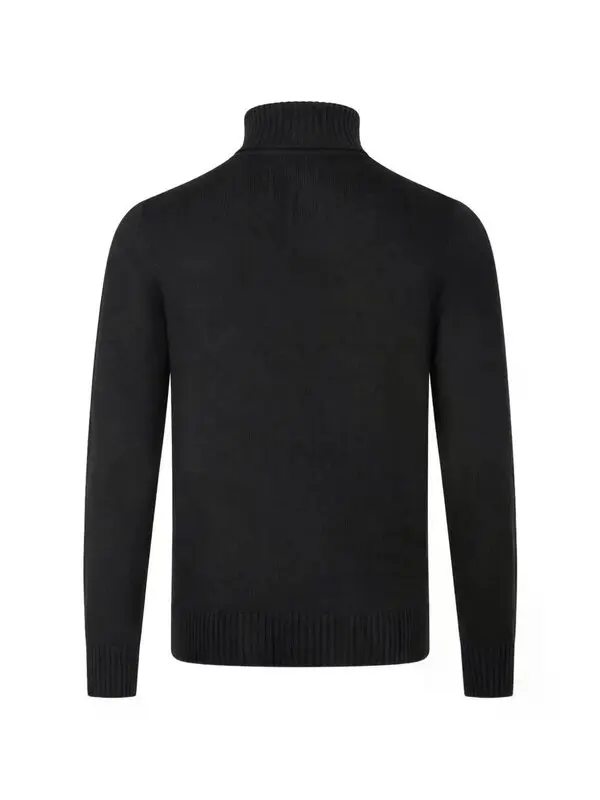 Altea Roll Neck Sweater - Black