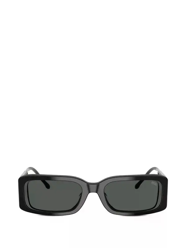 DIESEL® Rectangle Frame Sunglasses - Black
