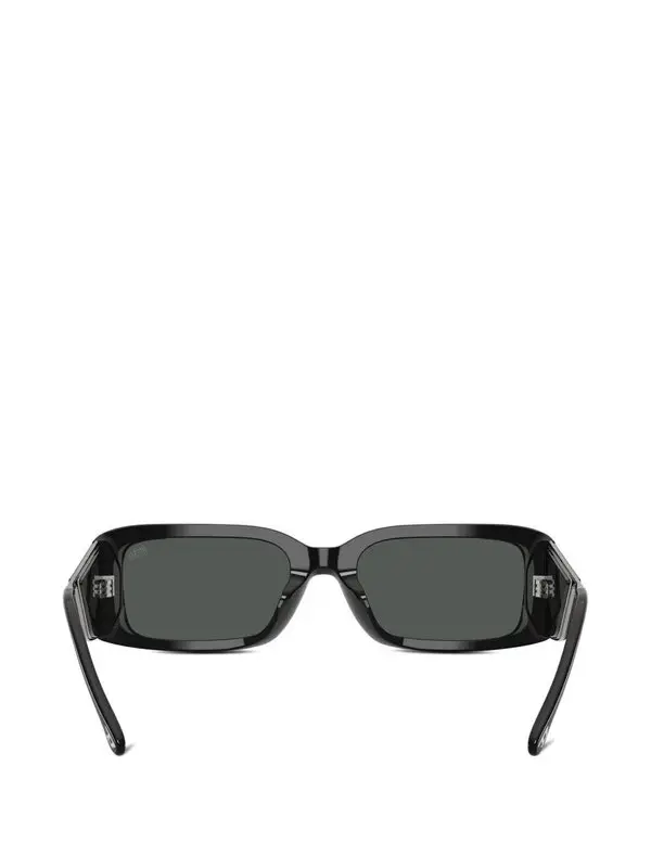 DIESEL® Rectangle Frame Sunglasses - Black