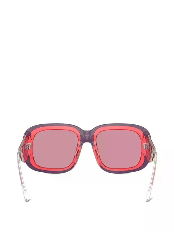 DIESEL® Square Frame Sunglasses - Pink