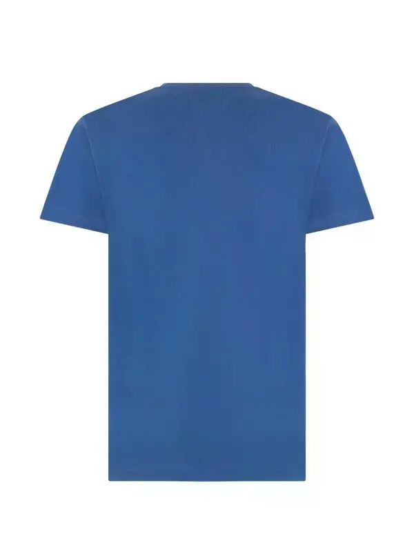 Gant Logo-embroidered T-shirt - Blue