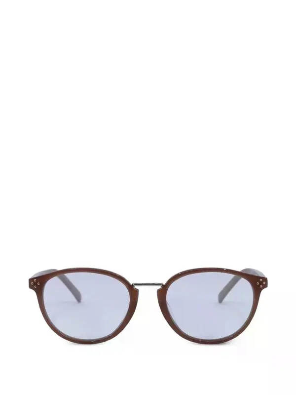 Chloé Round-frame Sunglasses - Brown