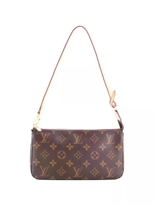LOUIS VUITTON Monogram Canvas Pochette Accessoires Nm Clutch Bag