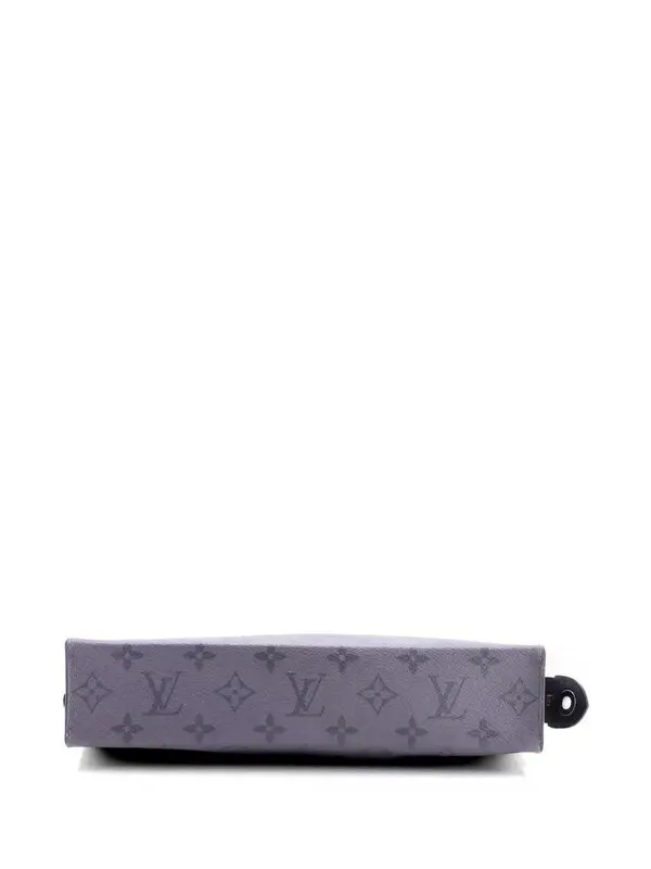 LOUIS VUITTON Pochette Voyage Clutch Bag - Black