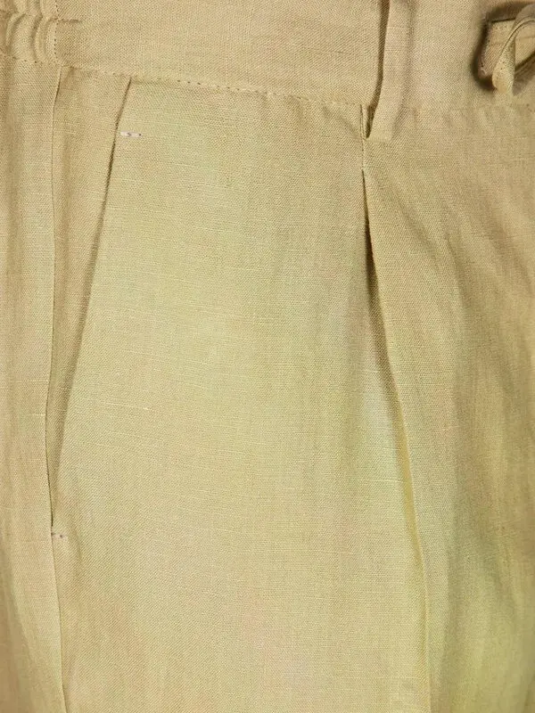 BERWICH Drawstring Pleated Trousers