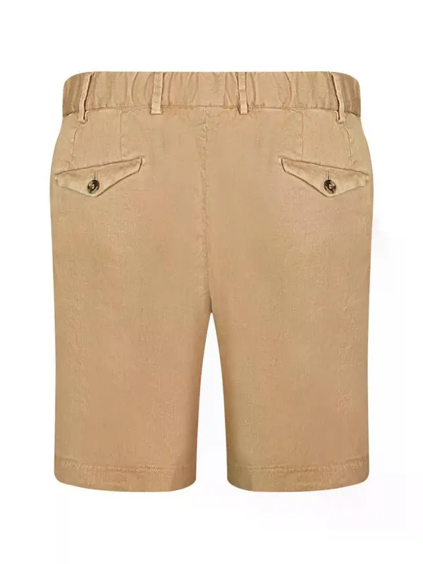 DELL'OGLIO Drawstring Pleated Shorts