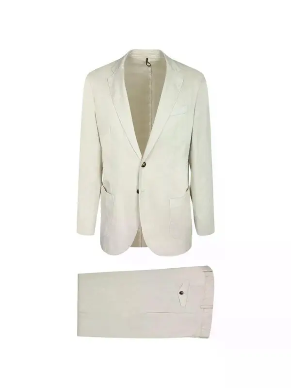DELL'OGLIO Single-breasted Suit - Neutrals