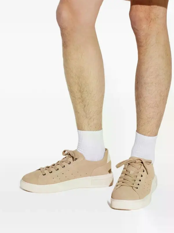 Bally Lift Perforated Suede Sneakers