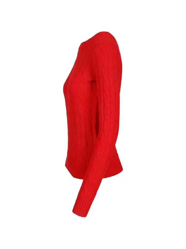 Polo Ralph Lauren Cable-knit Cashmere Sweater - Red
