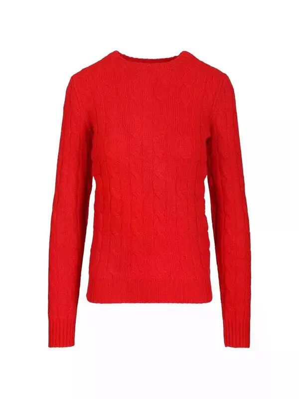 Polo Ralph Lauren Cable-knit Cashmere Sweater - Red