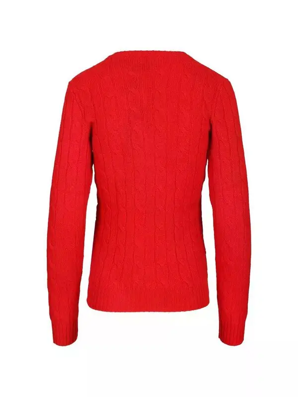 Polo Ralph Lauren Cable-knit Cashmere Sweater - Red